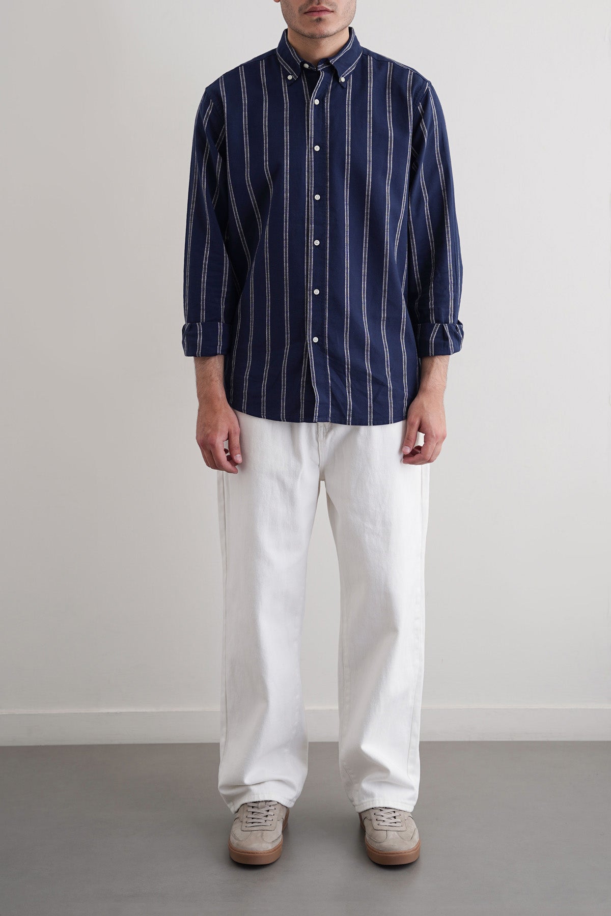 STRIPED COTTON SHIRT – Lama Retail STRIPED COTTON SHIRT – Lama Retail